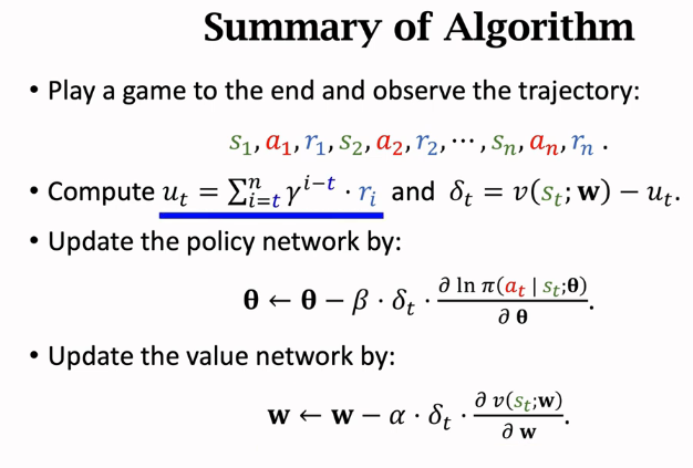 6.2 带基线的 REINFORCE 算法 - Binbo